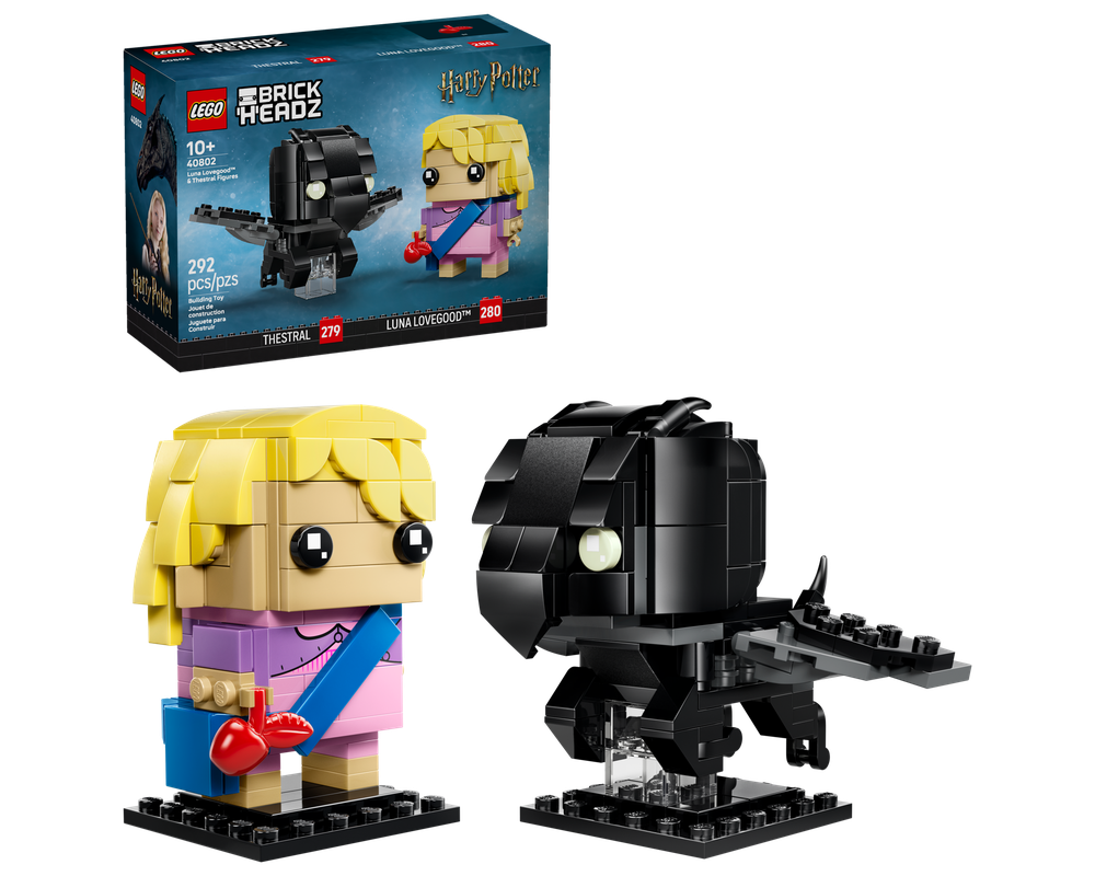LEGO Set 40802-1 Luna Lovegood & Thestral Figures (2025 Brickheadz ...