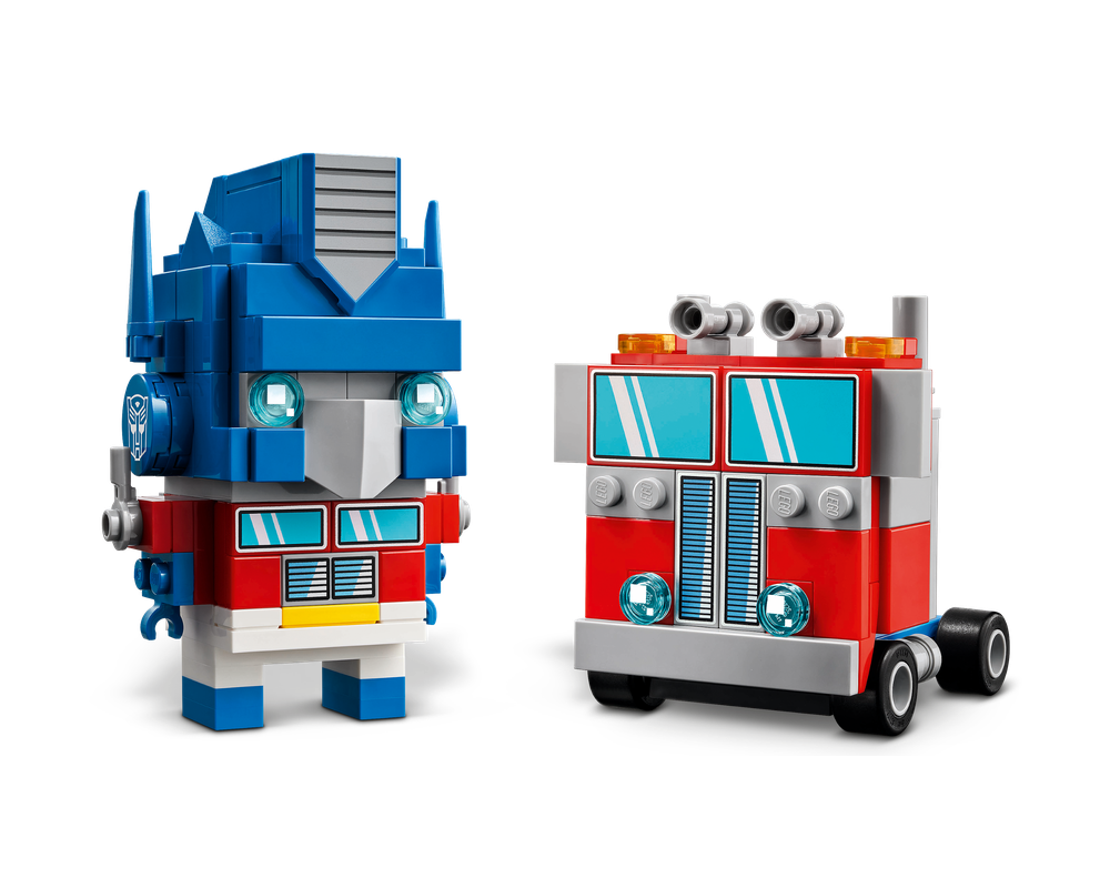 LEGO Set 40803-1 Optimus Prime Robot & Vehicle (2025 Brickheadz ...