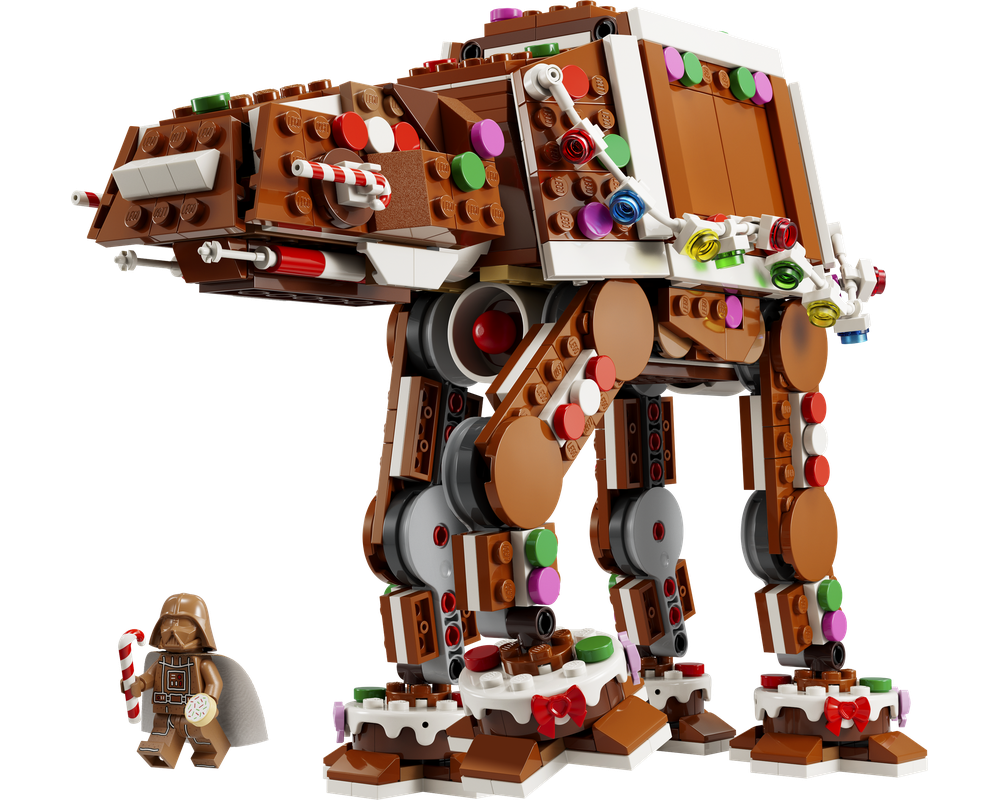 LEGO Set 40806-1 Gingerbread AT-AT Walker (2025 Star Wars ...