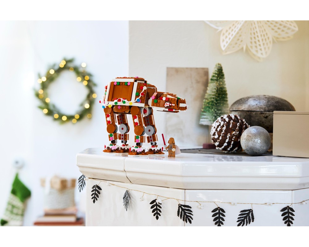 LEGO Set 40806-1 Gingerbread AT-AT Walker (2025 Star Wars ...