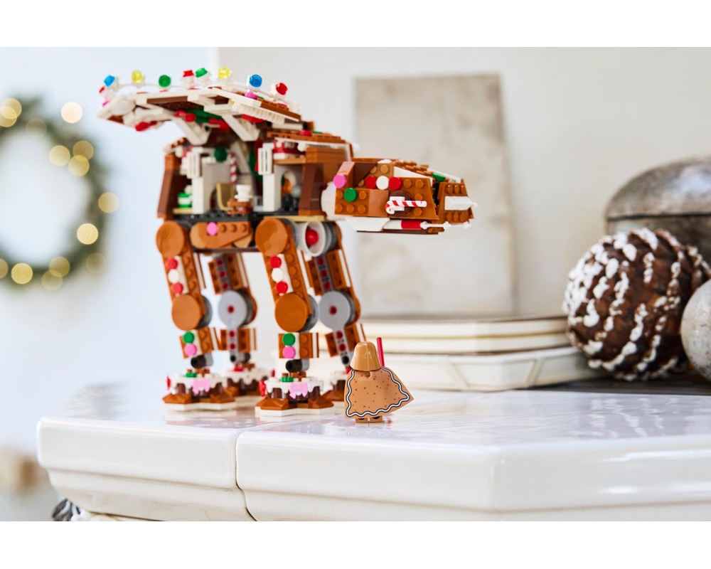 LEGO Set 40806-1 Gingerbread AT-AT Walker (2025 Star Wars ...