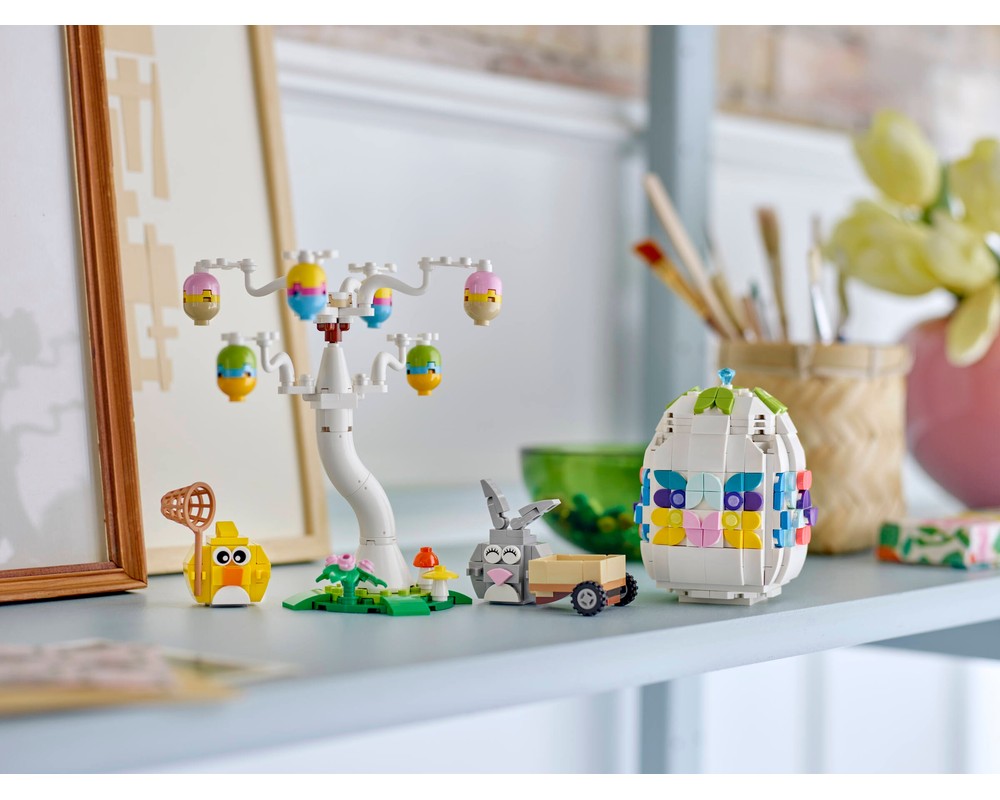 LEGO Set 40808-1 Easter Bunny and Chick Egg Hunt (2025 Seasonal ...