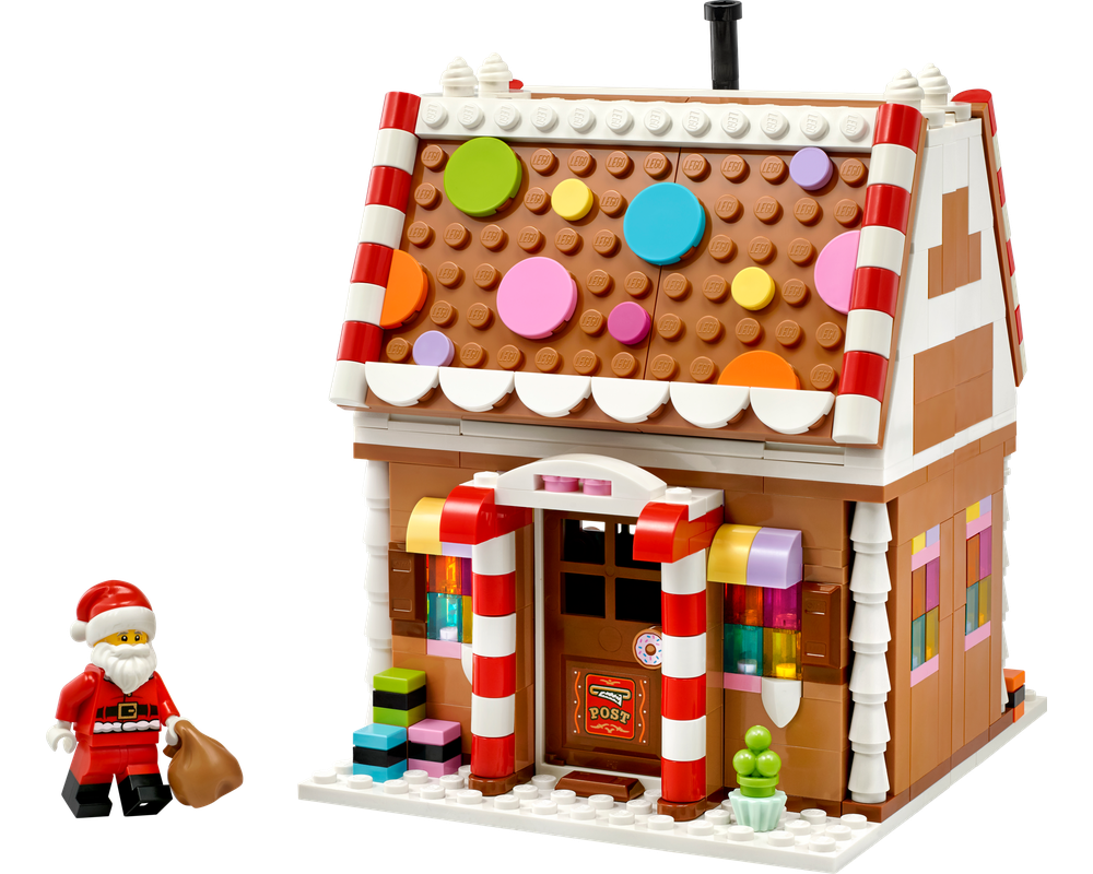 LEGO Set 40809-1 Festive Gingerbread House (2025 Seasonal > Christmas ...