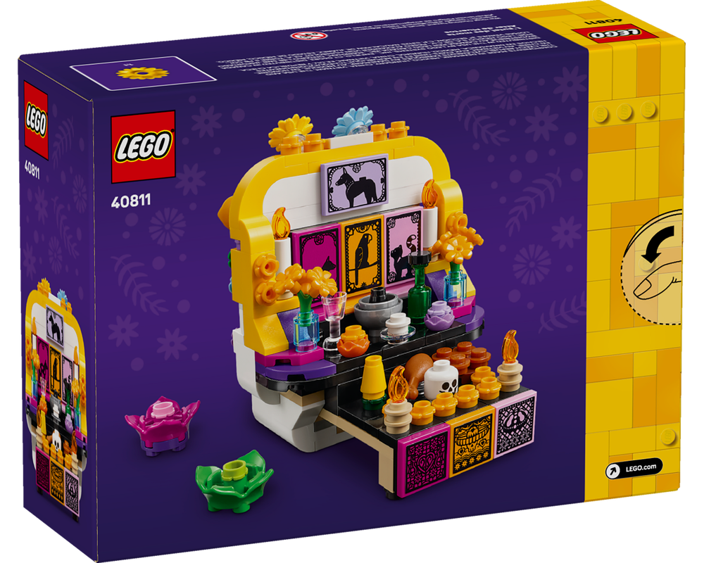 LEGO Set 40811-1 Altar of the Dead (2025 Seasonal) | Rebrickable ...