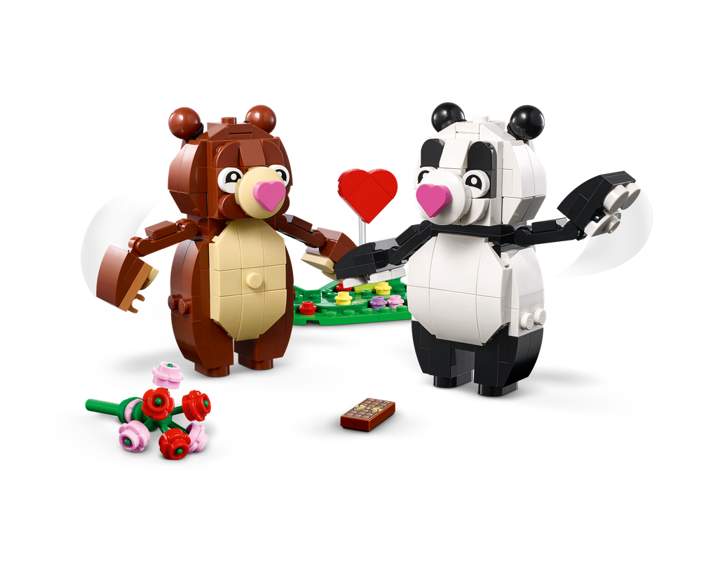 LEGO Set 40821-1 Love Bears (2025 Seasonal > Valentine) | Rebrickable ...