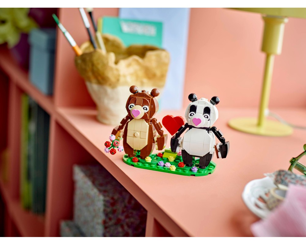 LEGO Set 40821-1 Love Bears (2025 Seasonal > Valentine) | Rebrickable ...