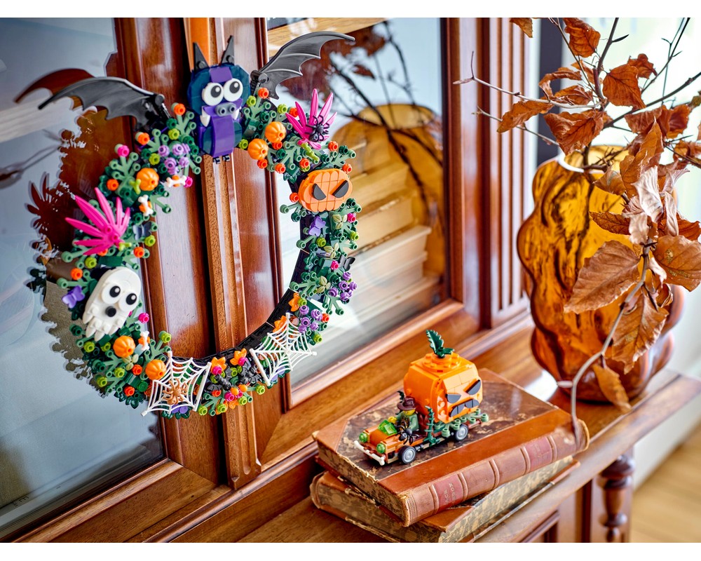 LEGO Set 40822-1 Jack-o'-Lantern Pickup Truck (2025 Seasonal ...