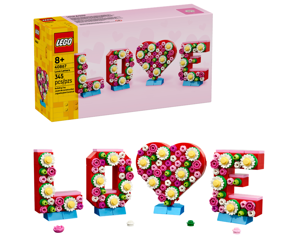 LEGO Set 40867-1 Love Letters (2026 Seasonal > Valentine) | Rebrickable ...