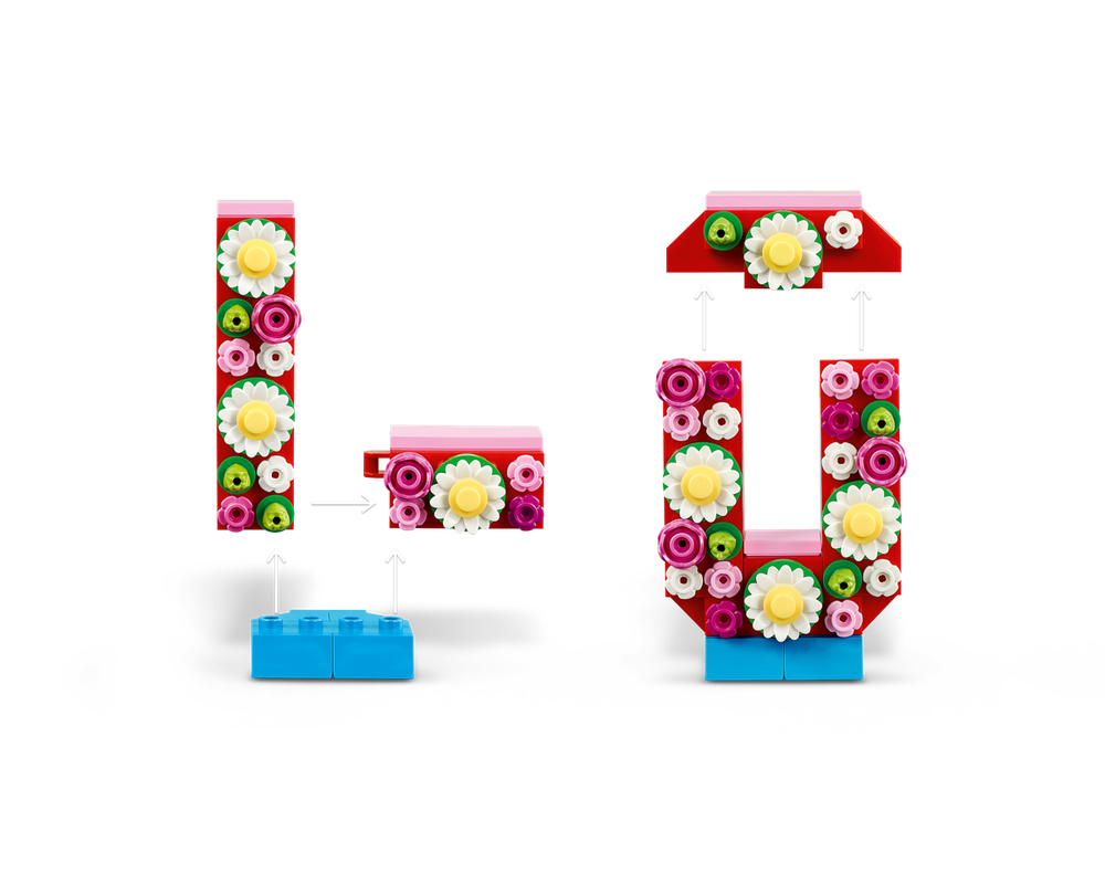 LEGO Set 40867-1 Love Letters (2026 Seasonal > Valentine) | Rebrickable ...