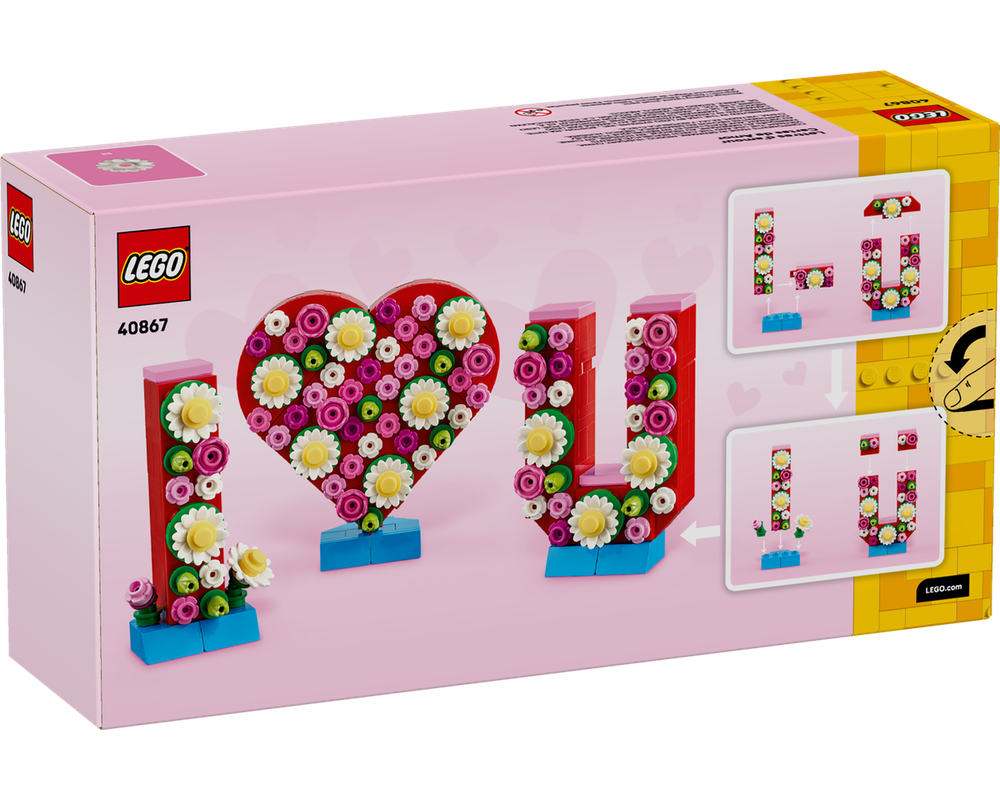 LEGO Set 40867-1 Love Letters (2026 Seasonal > Valentine) | Rebrickable ...