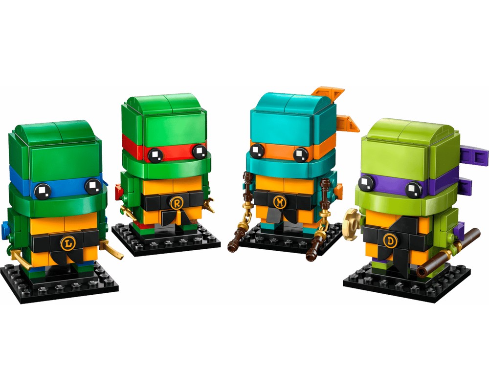LEGO Set 40878-1 Teenage Mutant Ninja Turtles Figures (2026 Brickheadz ...