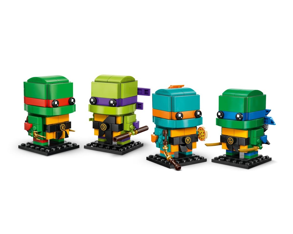 LEGO Set 40878-1 Teenage Mutant Ninja Turtles Figures (2026 Brickheadz ...