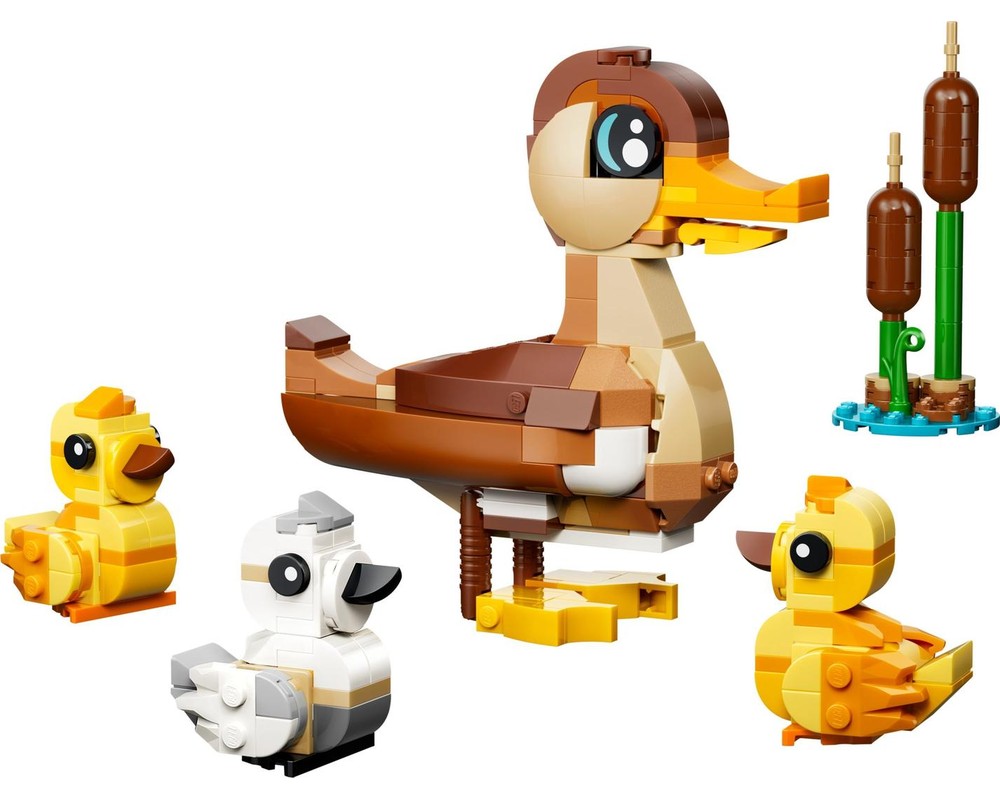 LEGO Set 40885-1 Duck Family (2026 Creator) | Rebrickable - Build with LEGO
