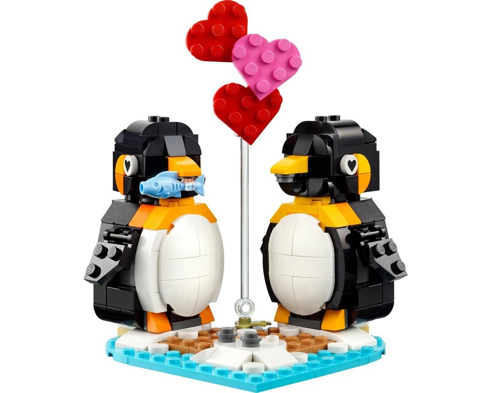 LEGO Set 40886-1 Penguins in Love (2026 Seasonal > Valentine ...