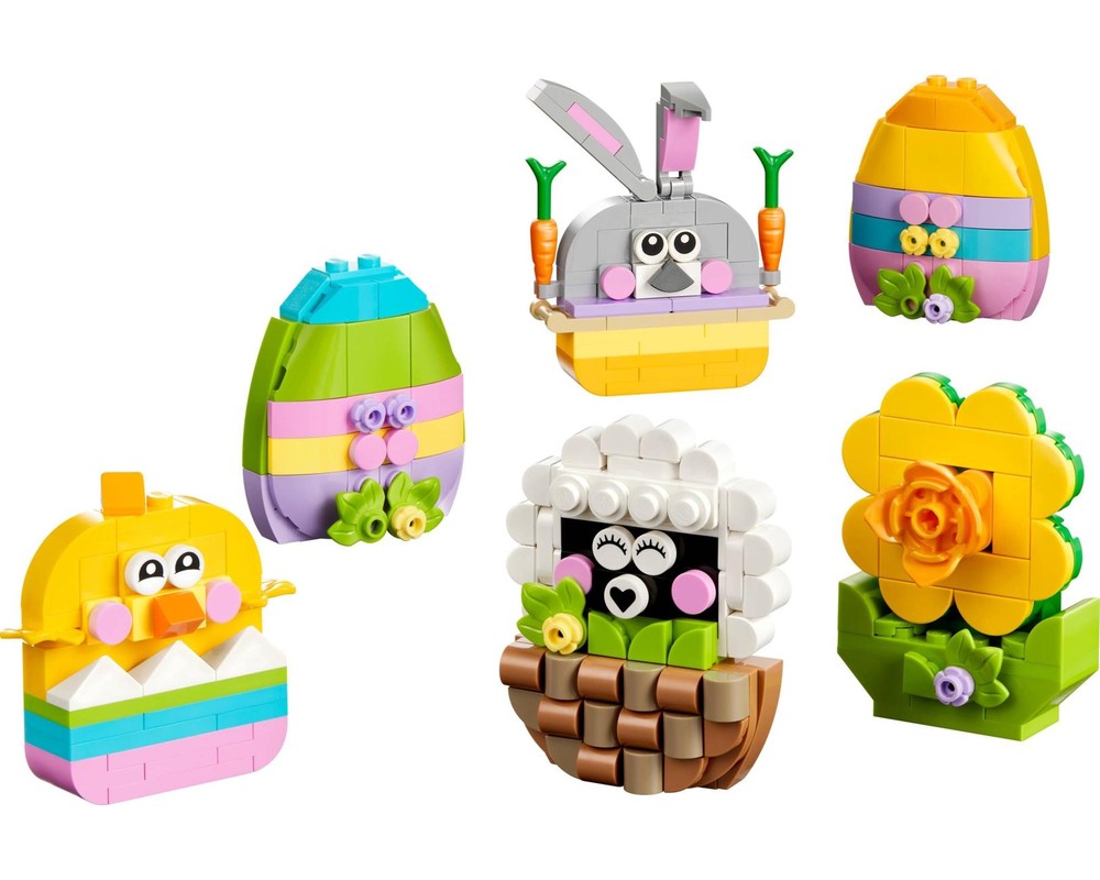 LEGO Set 40890-1 Easter Decorations (2026 Seasonal > Easter ...