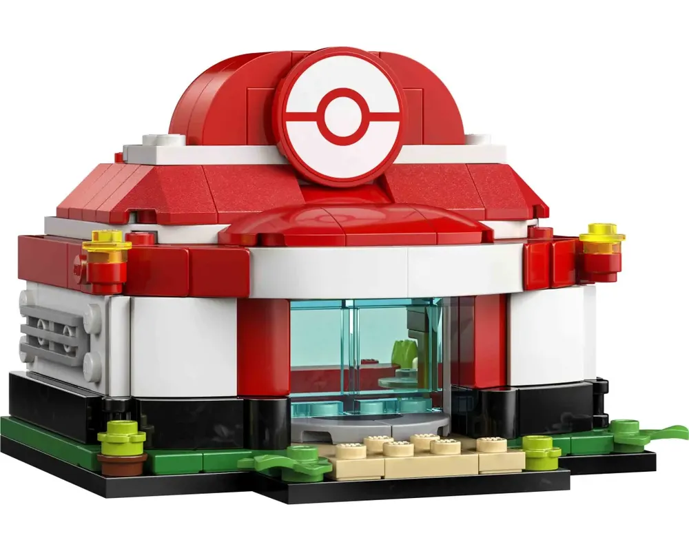 LEGO Set 40911-1 Mini Pokémon Center (2026 Pokémon) | Rebrickable ...