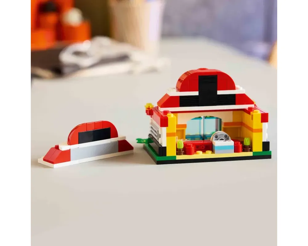 LEGO Set 40911-1 Mini Pokémon Center (2026 Pokémon) | Rebrickable ...