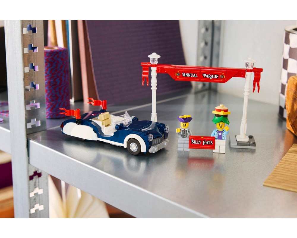 LEGO Set 40913-1 Vintage Parade Car (2026 Icons) | Rebrickable - Build ...
