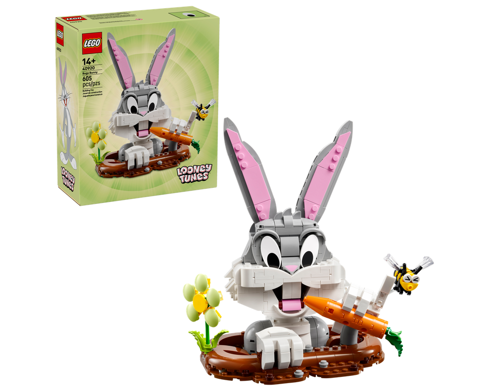 LEGO Set 40920-1 Bugs Bunny (2026 Other) | Rebrickable - Build with LEGO