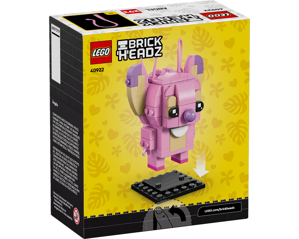 LEGO Set 40922-1 Lilo & Stitch: Angel (2026 Brickheadz) | Rebrickable ...