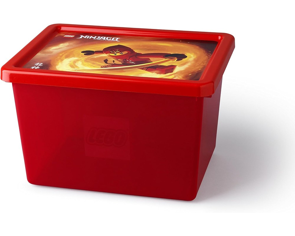 LEGO Set 40941733-1 Storage Box Large with Ninjago Kai Print (2017 Gear ...