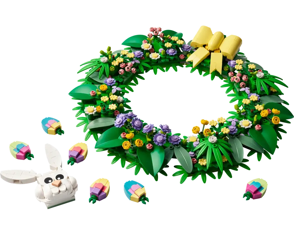 LEGO Set 40957-1 Spring Wreath (2026 Seasonal > Easter) | Rebrickable ...