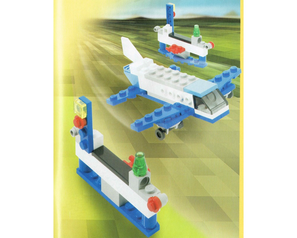 LEGO Set 4098-1-b19 Plane with runway (2003 Creator > Designer Sets ...