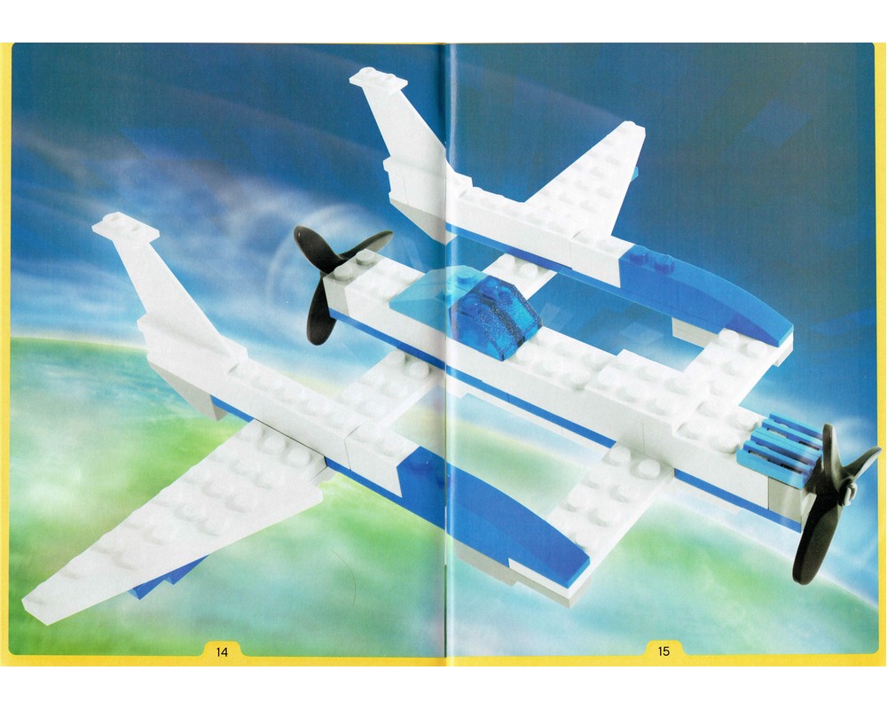 LEGO Set 4098-1-b3 Plane 2 (2003 Designer Sets) | Rebrickable - Build ...