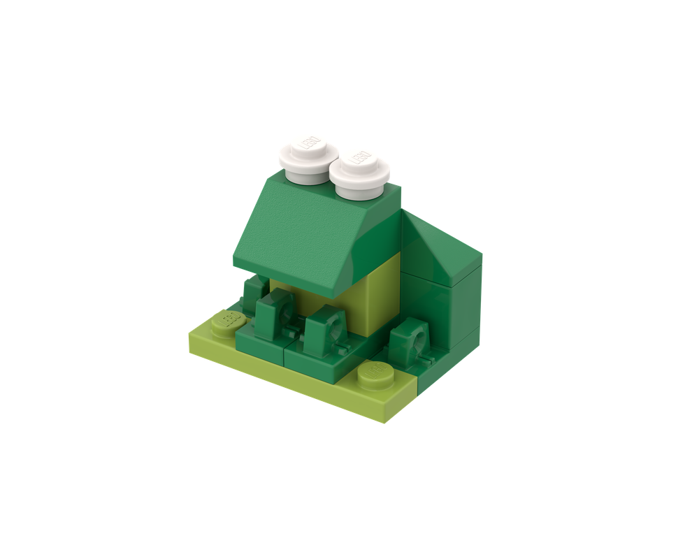 LEGO Set 4101-1-c1 Frog (Idea) (2003 Creator > Designer Sets ...