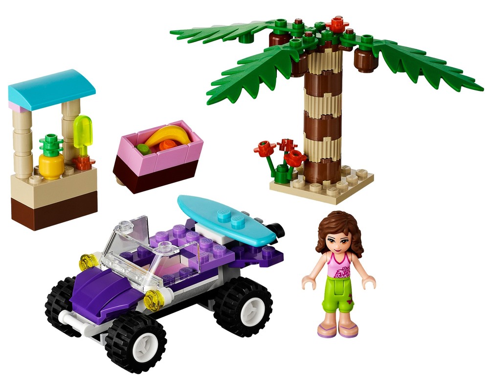 LEGO Set 41010-1 Olivia's Beach Buggy (2013 Friends) | Rebrickable ...