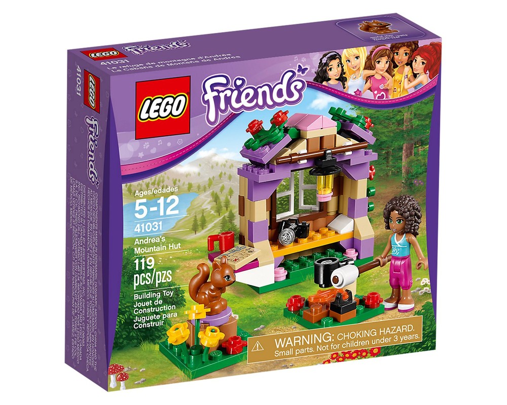 LEGO Set 41031-1 Andrea's Mountain Hut (2014 Friends) | Rebrickable - Build with LEGO