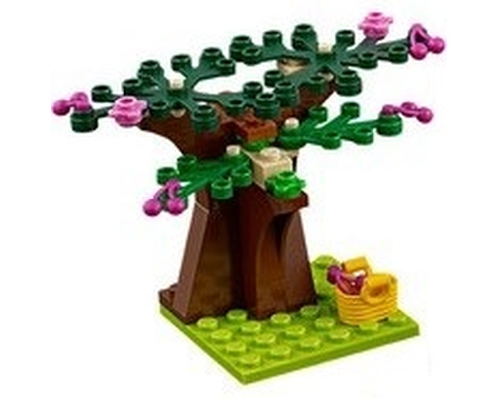 LEGO Set 41039-1-s3 Cherry Tree (2014 Friends) | Rebrickable - Build ...