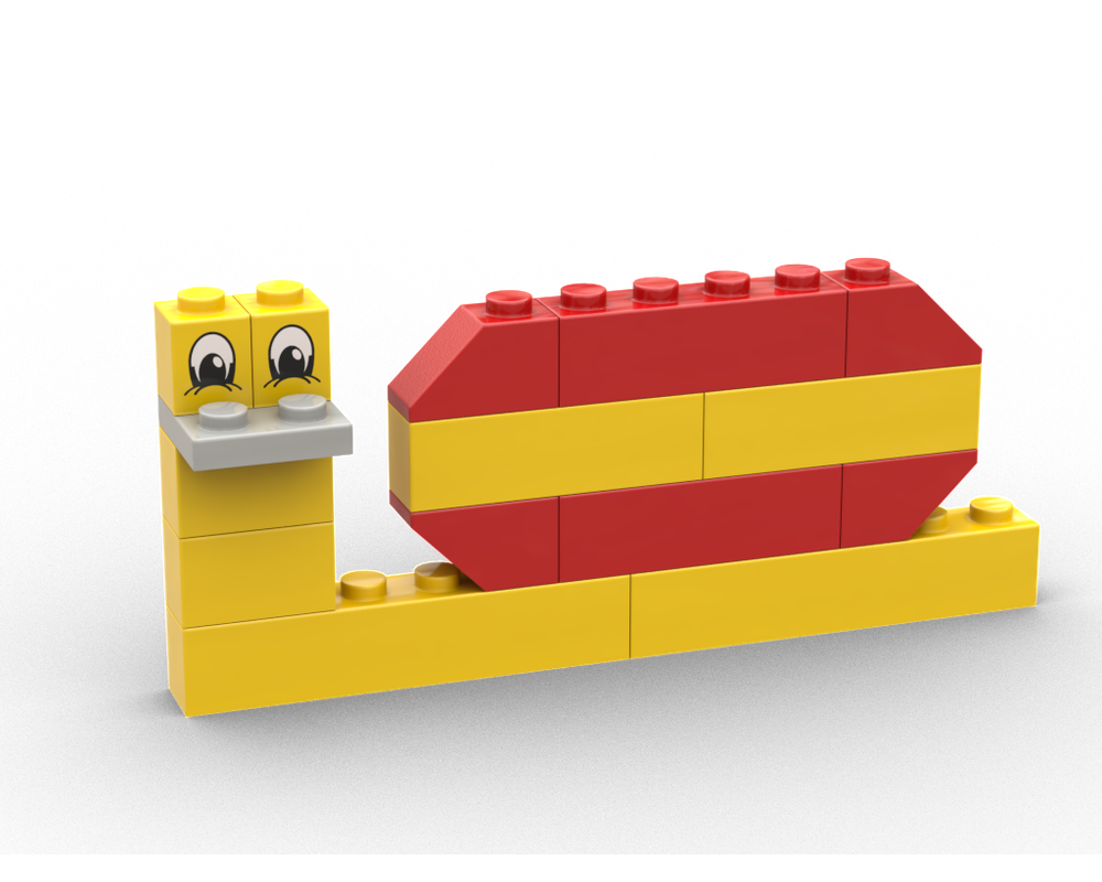 LEGO Set 4107-1-c30 Thin Snail (2002 Creator > Early Creator ...