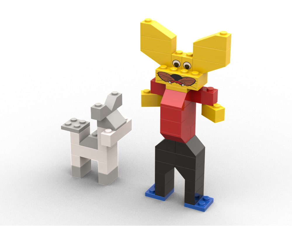 LEGO Set 4107-1-c48 Bunny & Dog (2002 Creator > Early Creator ...