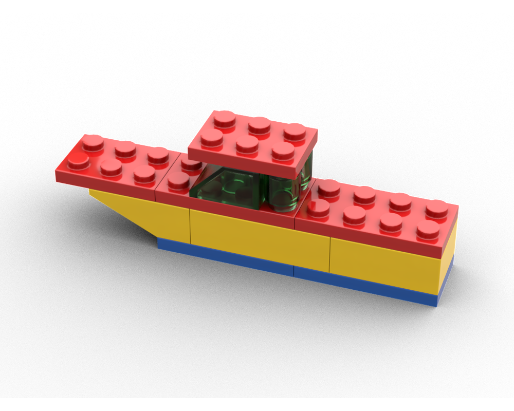 LEGO Set 4107-1-c63 Speedboat (2002 Creator > Early Creator ...