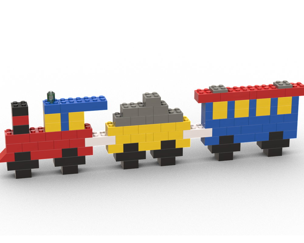 LEGO Set 4107-1-c74 Steam Train (2002 Creator > Early Creator ...