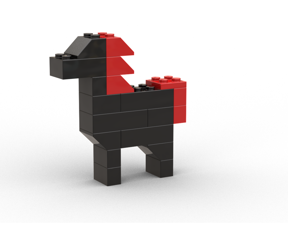 LEGO Set 4107-1-c78 Horse (2002 Creator > Early Creator) | Rebrickable ...