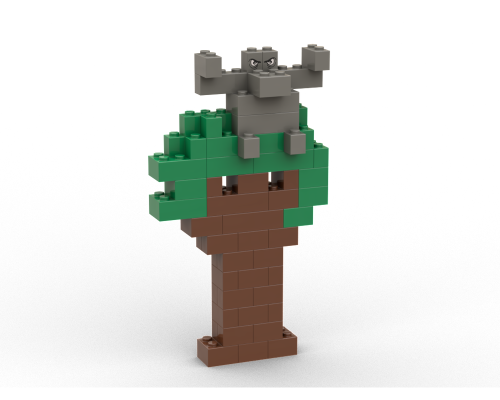 LEGO Set 4107-1-c81 Monkey in Tree (2002 Creator > Early Creator ...