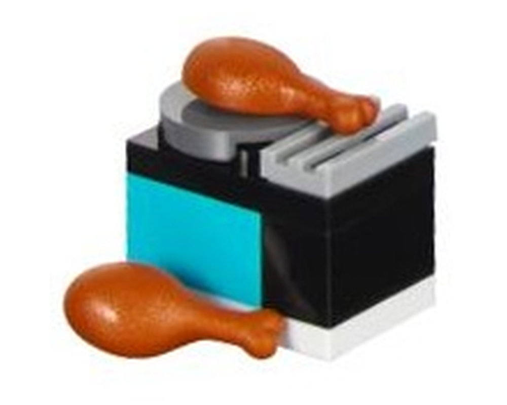 LEGO Set 41131-1-s20 2016 - Day 20: Grill with Drumsticks (2016 ...