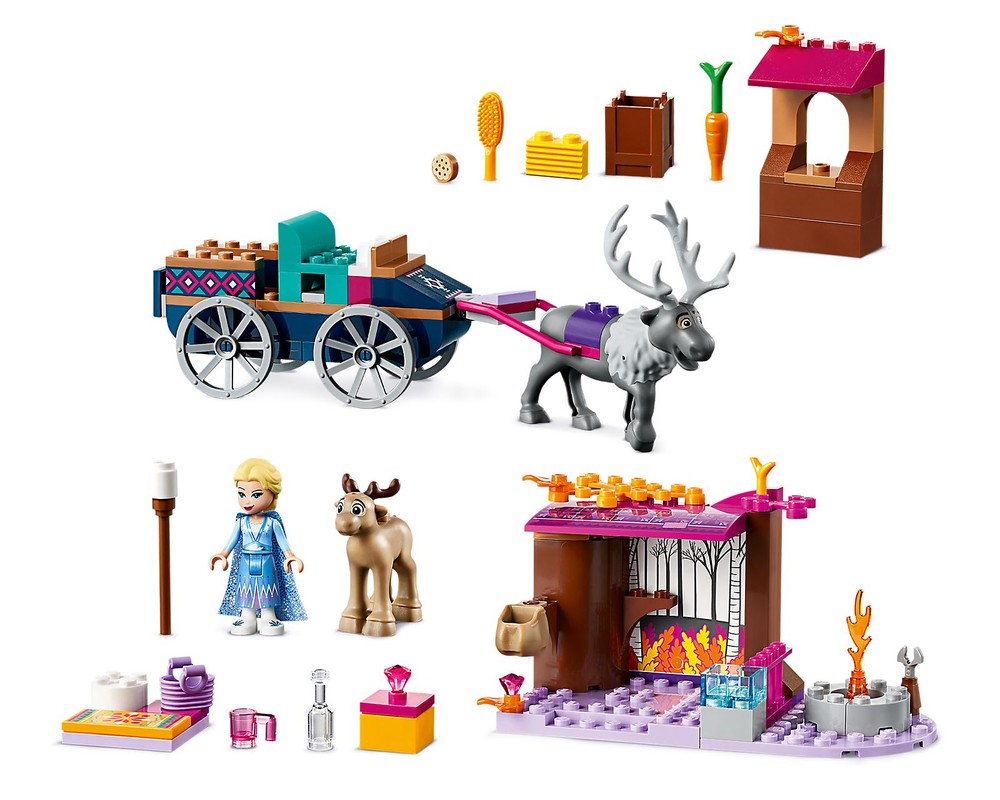 LEGO Set 41166-1 Elsa's Wagon Adventure (2019 Disney > Frozen ...