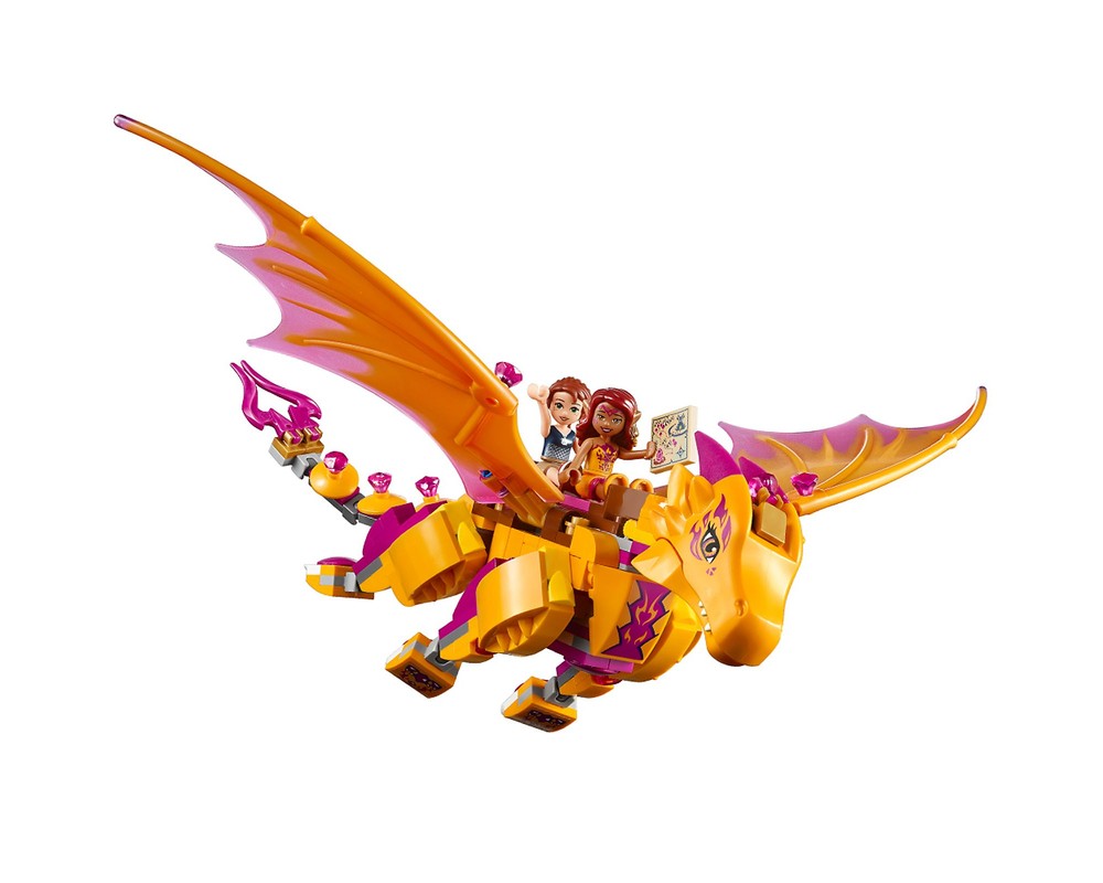 LEGO Set 41175-1 Fire Dragon's Lava Cave (2016 Elves) | Rebrickable ...