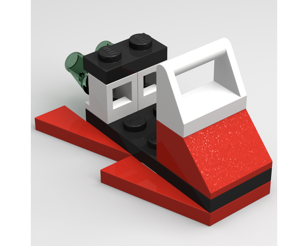 LEGO Set 4124-1-s14 2001 - Day 14: Jet Ski (2001 Seasonal > Advent ...