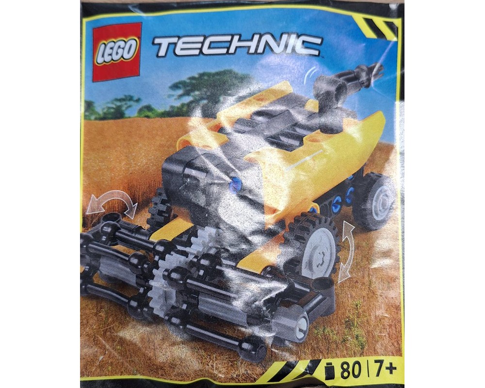 LEGO Set 412502-1 Combine Harvester (2025 Technic) | Rebrickable ...