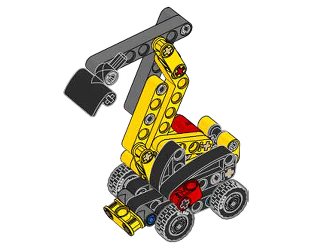 LEGO Set 412504-1 Excavator (2025 Technic) | Rebrickable - Build with LEGO