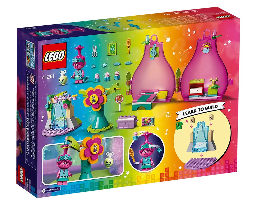 LEGO Set 41251-1 Poppy's Pod (2020 Trolls: World Tour) | Rebrickable ...