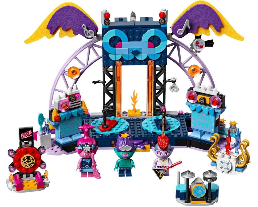 LEGO Set 41254-1 Volcano Rock City Concert (2020 Trolls: World Tour ...