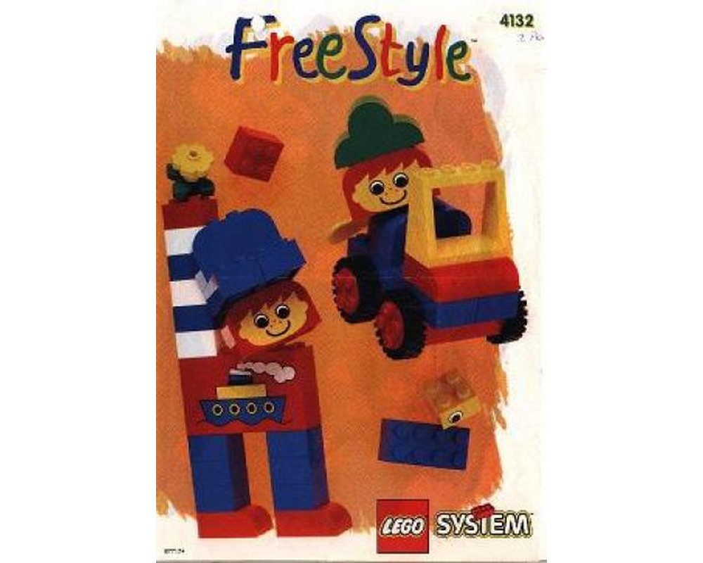 LEGO Set 4132-1 Freestyle Building Set (1995 Freestyle) | Rebrickable ...