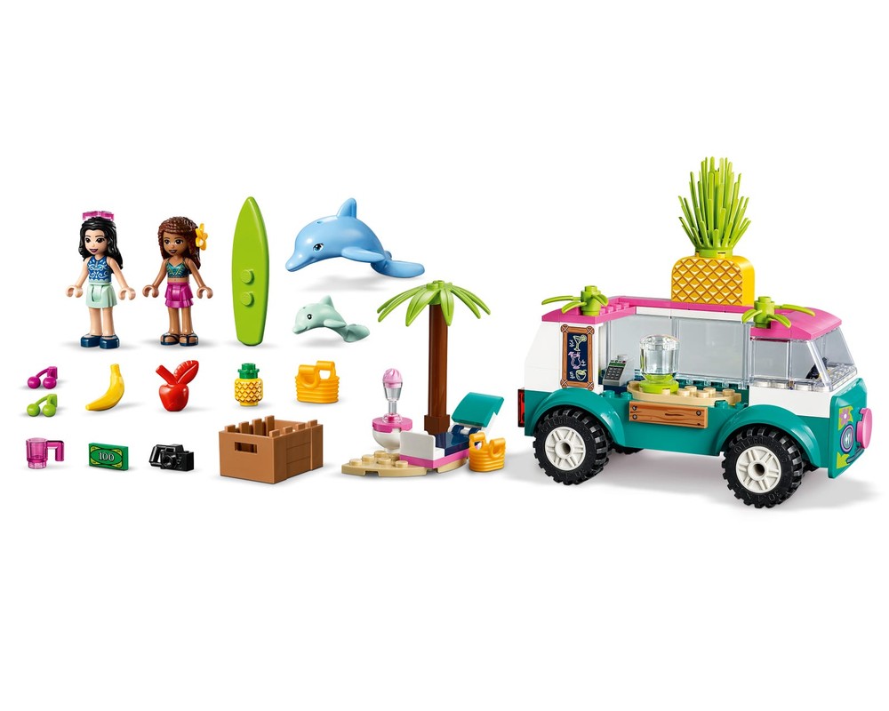 LEGO Set 41397-1 Juice Truck (2020 Friends) | Rebrickable - Build with LEGO