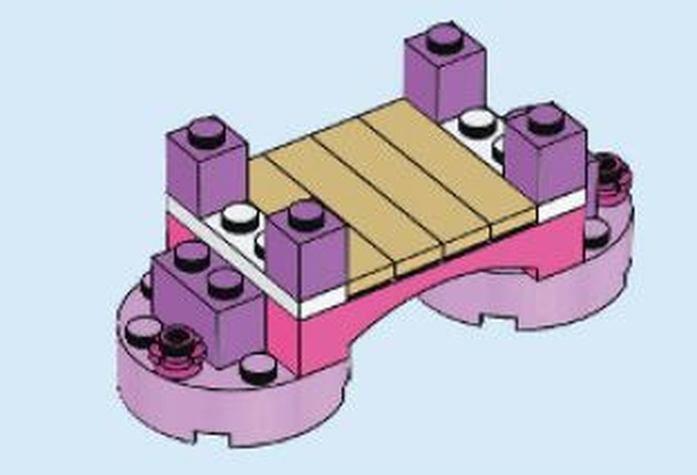LEGO Set 41455-1-s22 Bridge (2018 Unikitty!) | Rebrickable - Build with ...