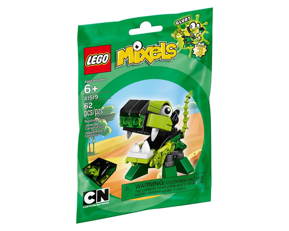 LEGO Set 41519-1 Glurt (2014 Mixels) | Rebrickable - Build with LEGO